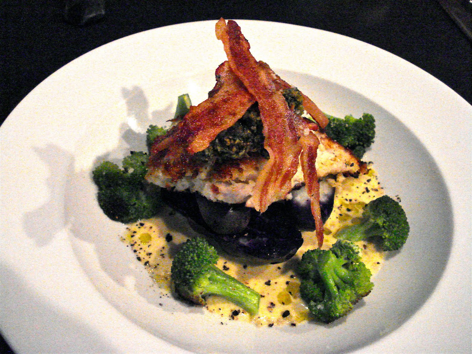 Behind The Burners: REEF COD, PURPLE CONGO POTATOES, WATERCRESS PESTO ...