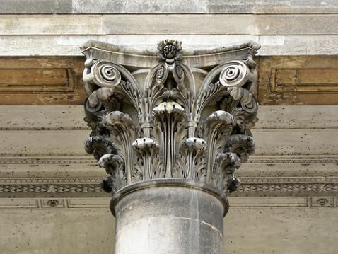 HISTORIA Y CURIOSIDADES DEL ARTE: ¿Cómo apareció el capitel corintio?