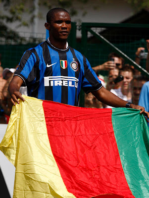 FootBall Spot Star: New Player Inter Milan Samuel Eto'o Pictures
