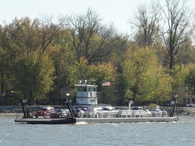 Top-of-the-Arch: CROSSING THE MIGHTY MISSISSIPPI - GRAFTON FERRY