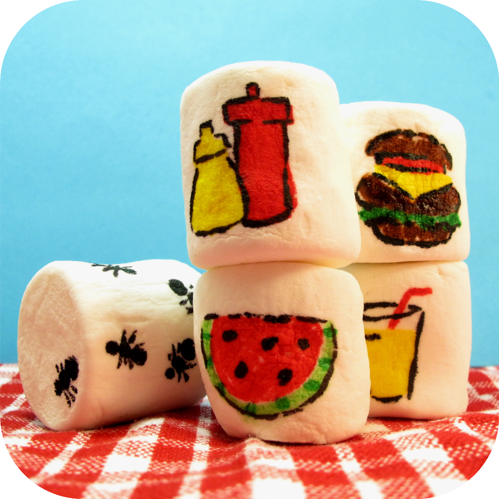 Inkspot Workshop: DIY - How to decorate a marshmallow