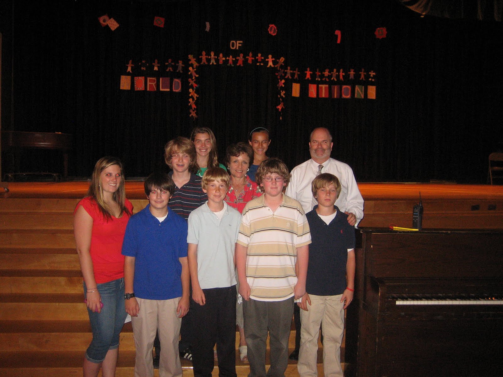 THE BIRTHDAY CLUB: Birthday Club Visits MD Fox Elementary School