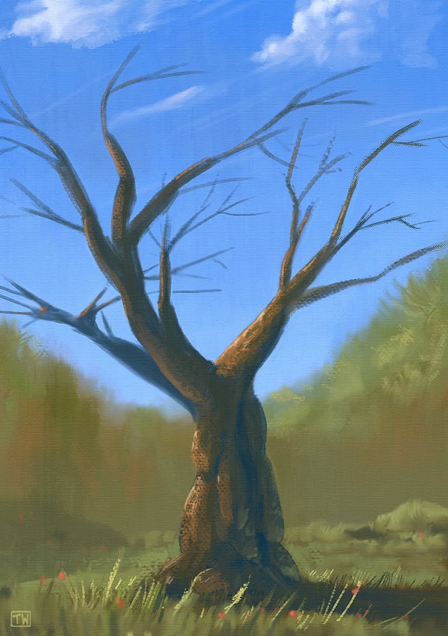 The Art of TJ Wright: Tree