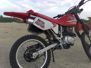Modified XR: Basic mods and accessories for Honda XR 200