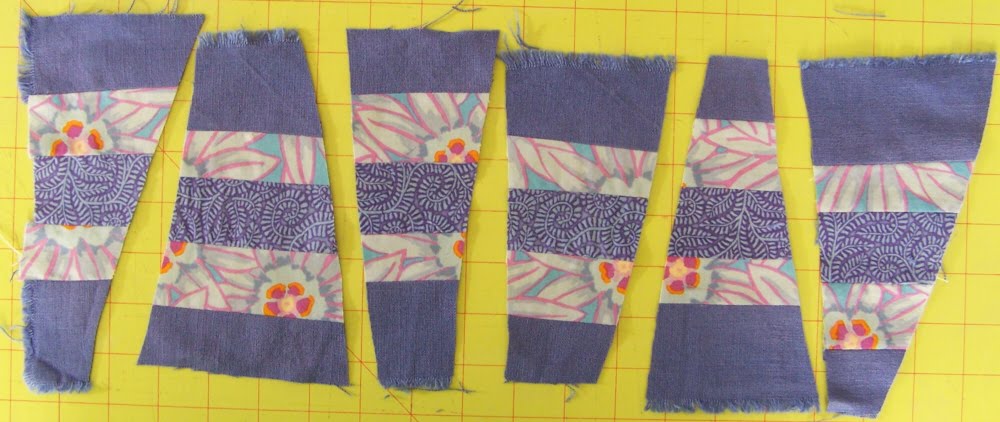 Sweetbriar Studio Sewing: Making (wacky) Fabric from (ordinary) Fabric