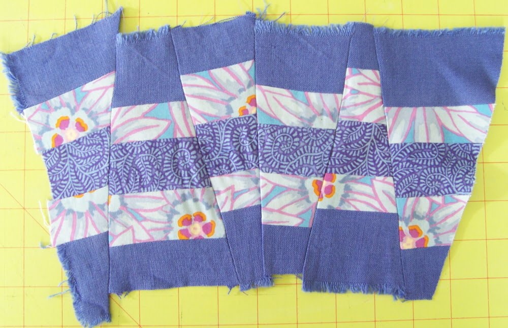 Sweetbriar Studio Sewing: Making (wacky) Fabric from (ordinary) Fabric