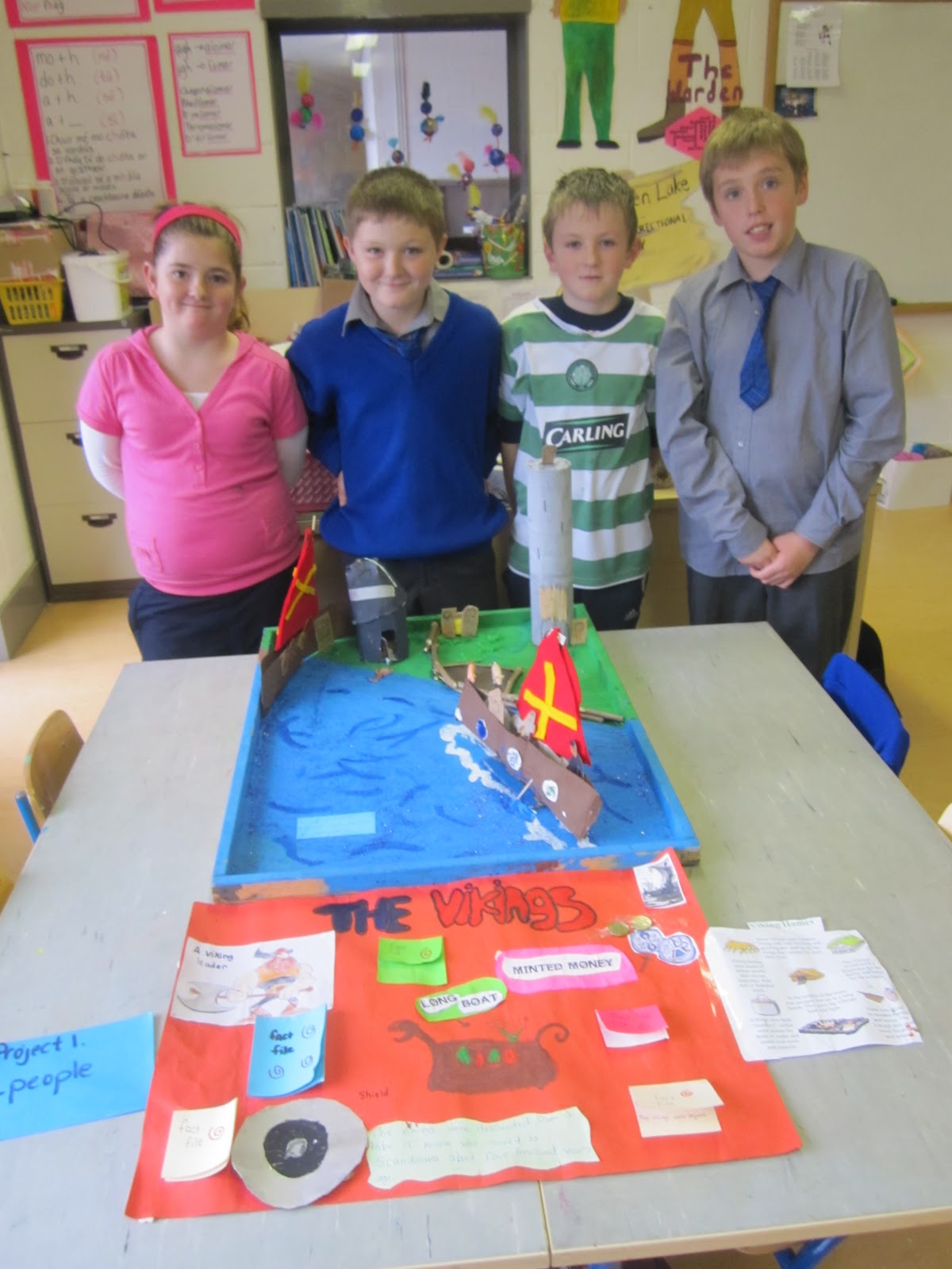 St Colman's NS "Níos mó ná céad bliain ag fás": Viking Projects!