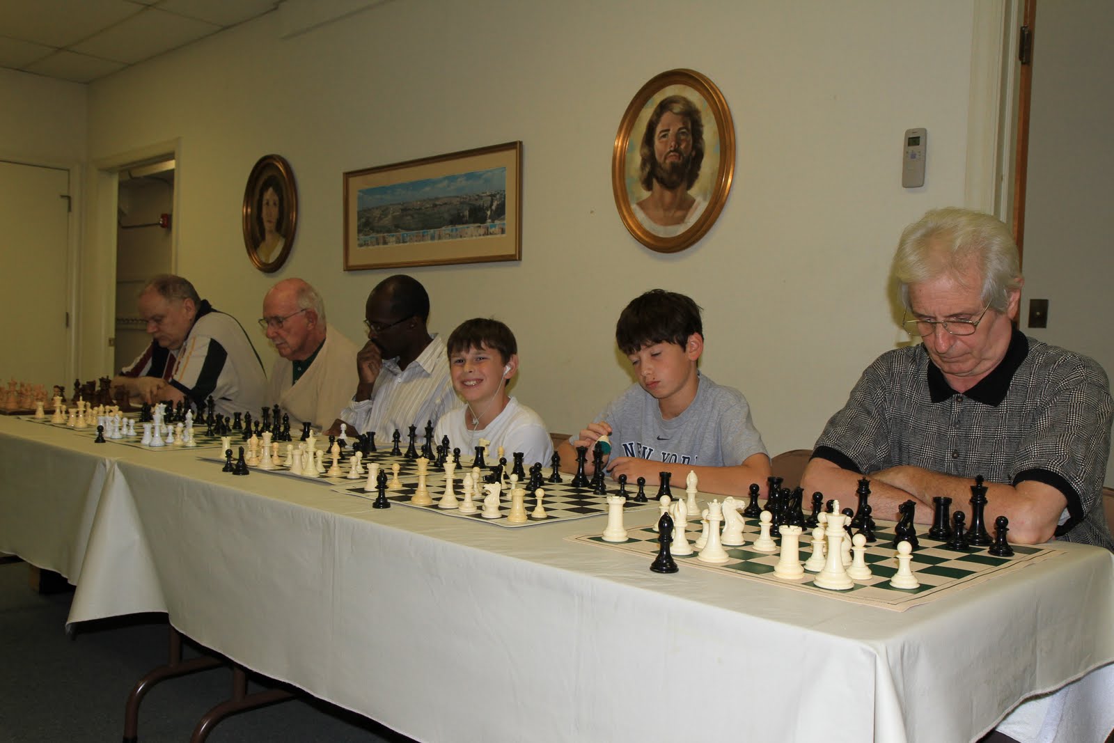 Castling Queen Side: Joshua Colas Simul at Westchester Chess Club