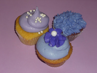 Periwinkle Cupcakes