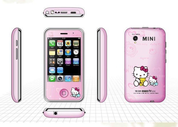Hello Kitty Cutie Handphone: RM450 Nett Hello Kitty Mini Iphone HK008