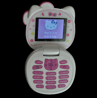 Hello Kitty Cutie Handphone: RM480 Charming Gal Hello Kitty Flip Phone C105