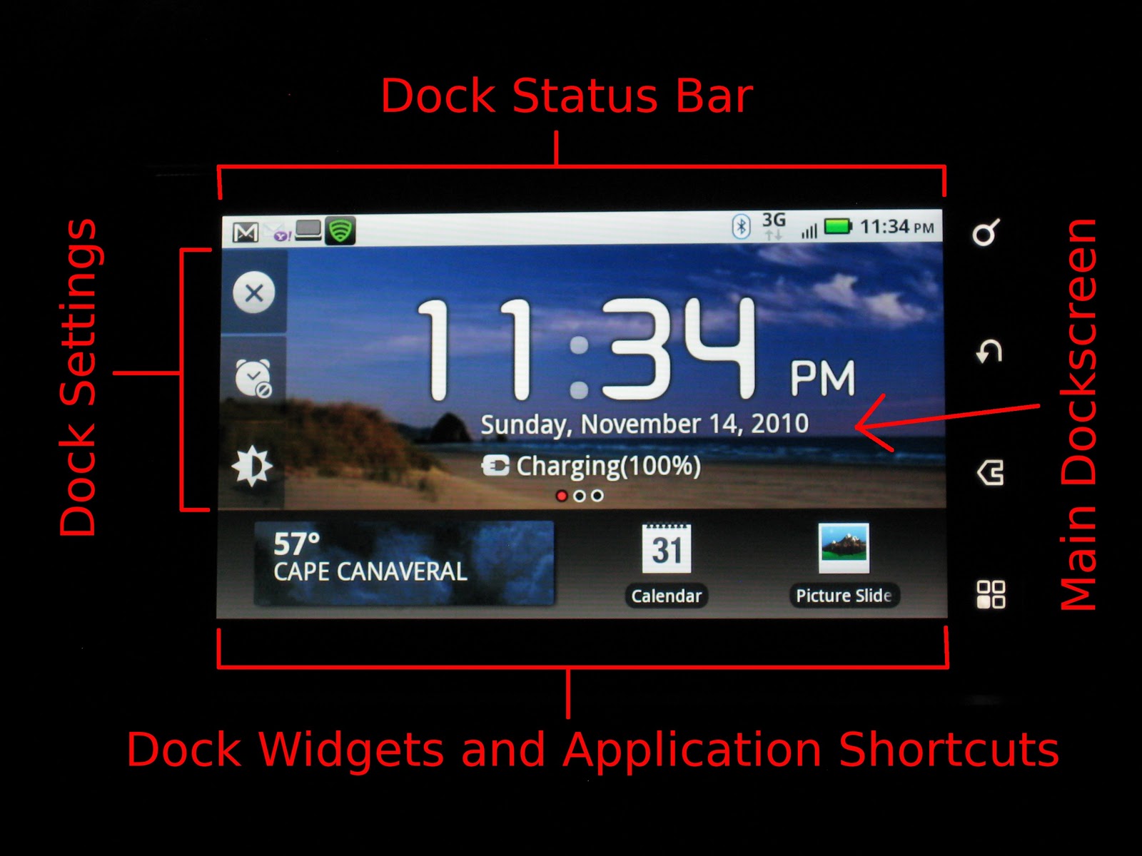 How 2 Droid 2: Droid 2 In Dock Mode