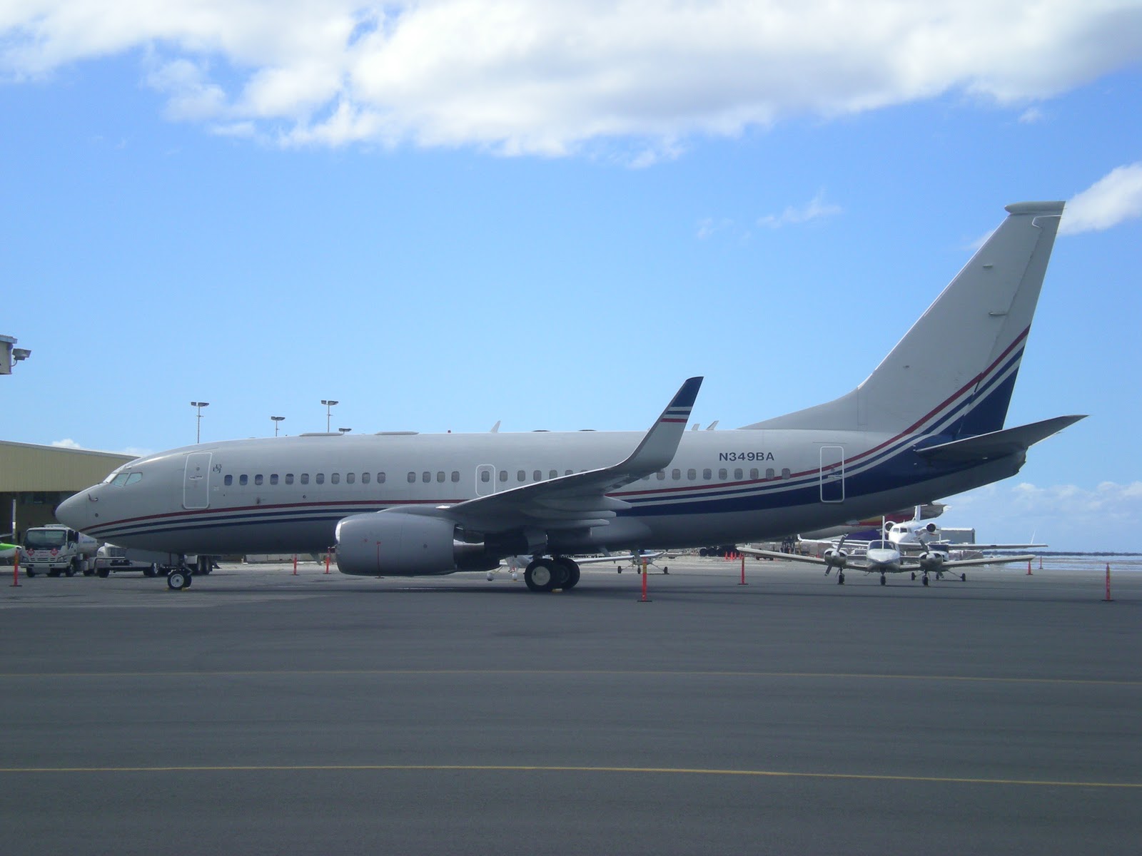 HNL RareBirds: Boeing BBJ N349BA