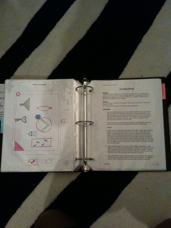 For the Love of Montessori: Practical Life Album