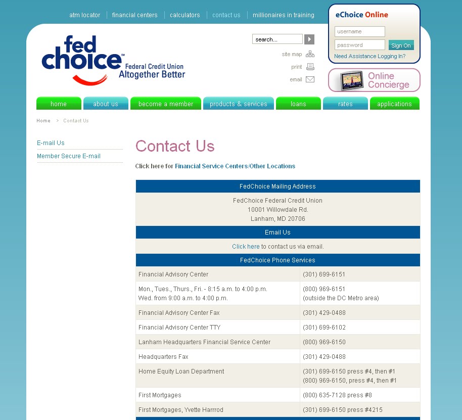 Rental Scams and all things related.: FedChoice gone phishing.