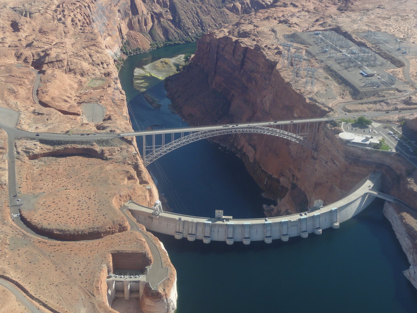 BonjourUSA: Survol du lac powell