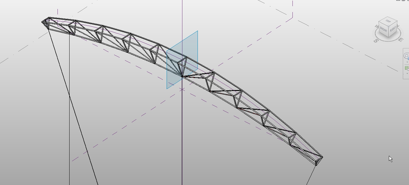 BIM Troublemaker: Parametric Trusses via Curtain Panels 02: Arch Trusses