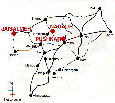 How to reach to Pushkar Fair | A Road Map Guide ~ Pushkar Fair