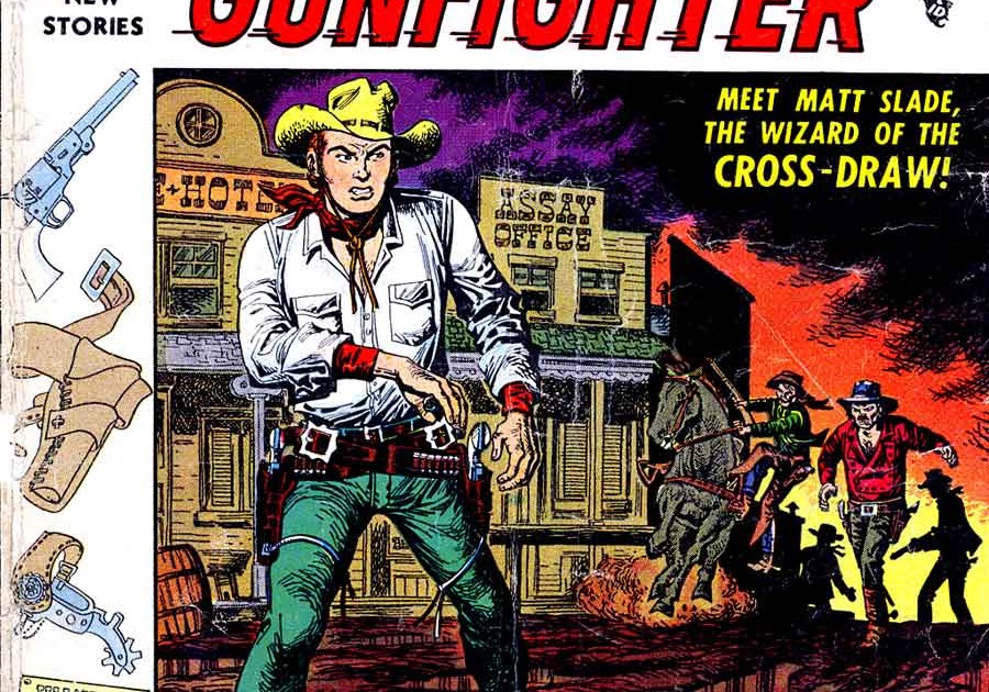 Matt Slade Gunfighter #1 - Al Williamson art + 1st appearance - Pencil Ink