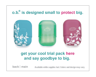 This Mom's Life: Free OB sample pack with carrying case