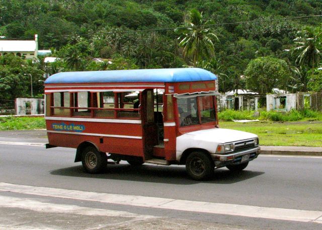 Worrall Travel R's: Bustling Busses of American Samoa