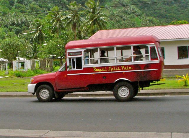 Worrall Travel R's: Bustling Busses of American Samoa