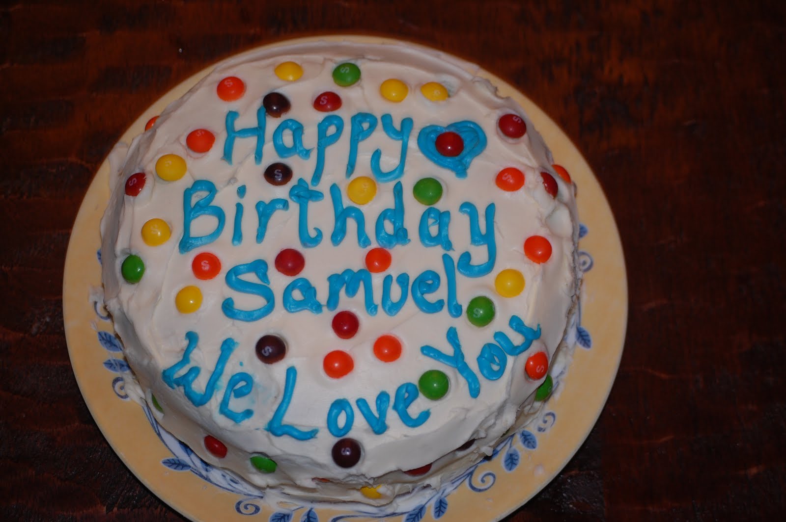 HINTZ'S HAPPENINGS: MORE OF CELEBRATING SAMUEL'S 2ND BIRTHDAY IN HEAVEN