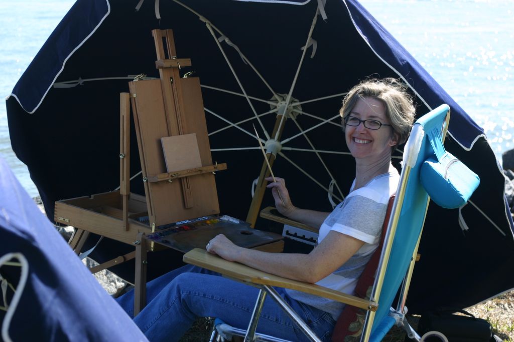 diane feissel: Women Painting Women/On Expedition in Charleston, SC!