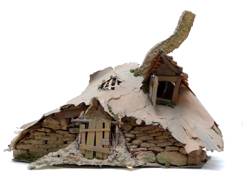 Paul Shardlow. Sketchbook.: Shrek's house. Early concepts.