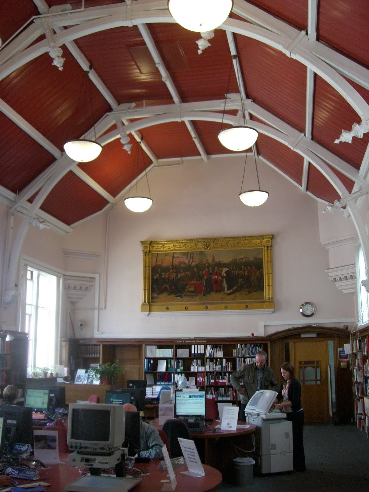 UK Library Adventures: Dunfermline Carnegie Library--July 20, 2010