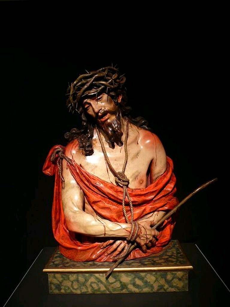 Ecce Homo, Catedral de Cádiz. Obra de Luisa Ignacia Roldán.
