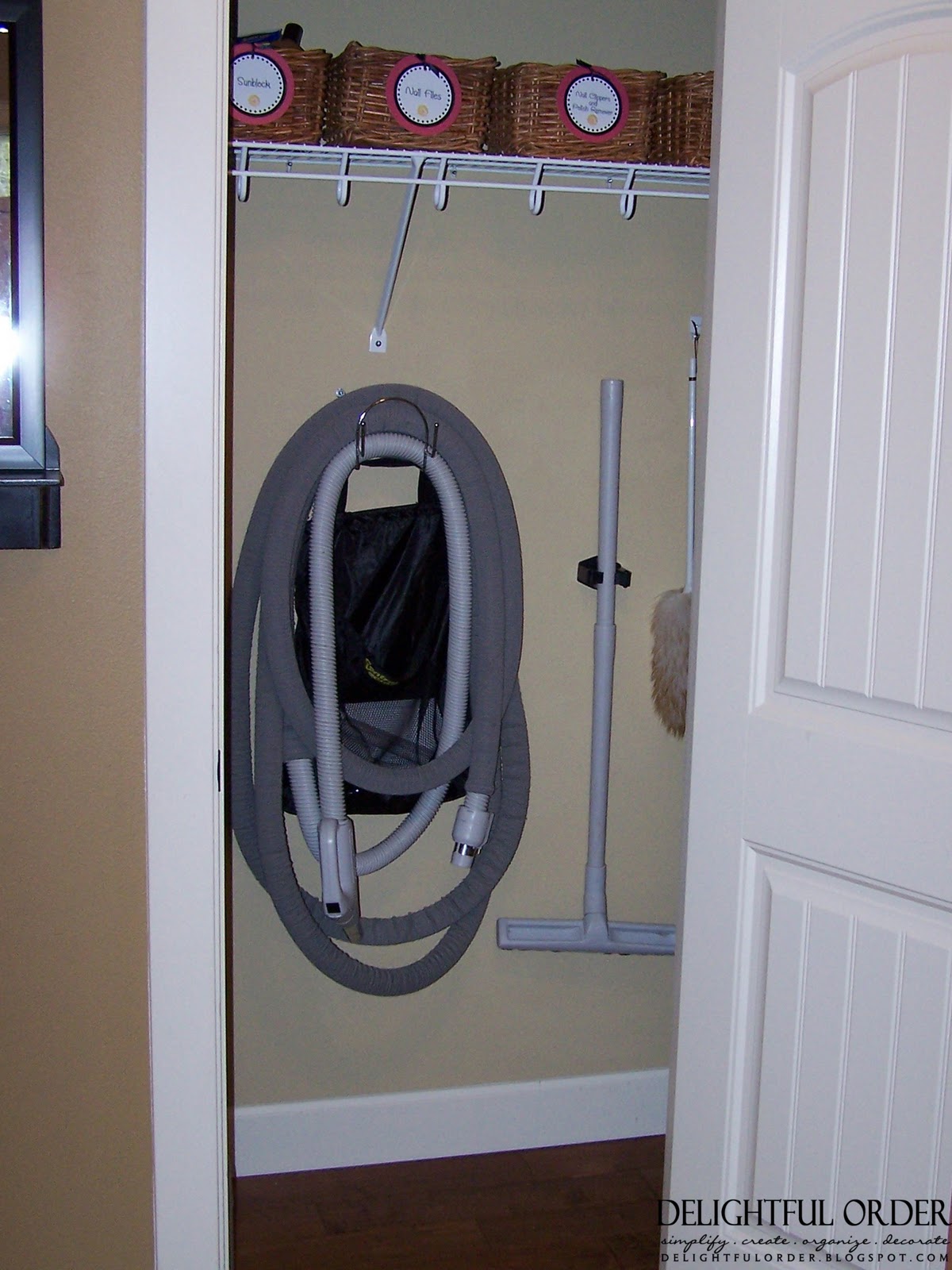 Delightful Order: Vacuum Closet Clean Out