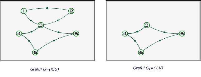 Grupa 2 :"Grafuri orientate": Graf parţial şi subgraf