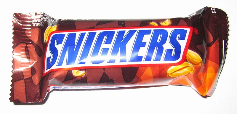 LOGSAC: Snickers - NEVER CLIMB WITHOUT IT