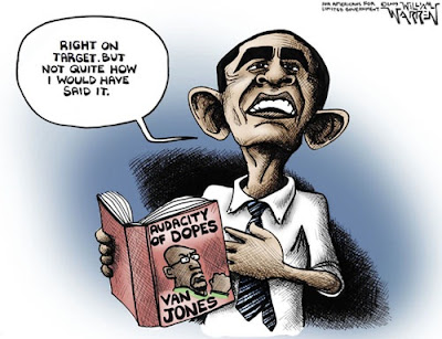 Political Pistachio: Van Jones and Obama: Such Audacity