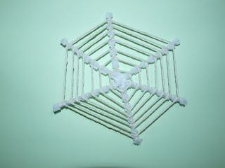 Pipe Cleaner Spiders Web