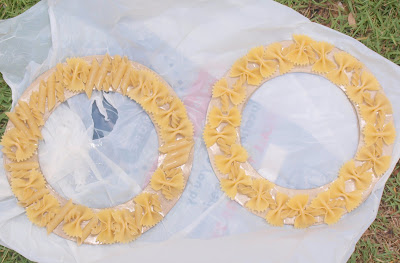 Christmas Fun - Easy Pasta Wreaths