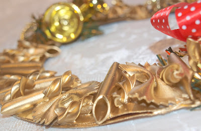 Christmas Fun - Easy Pasta Wreaths