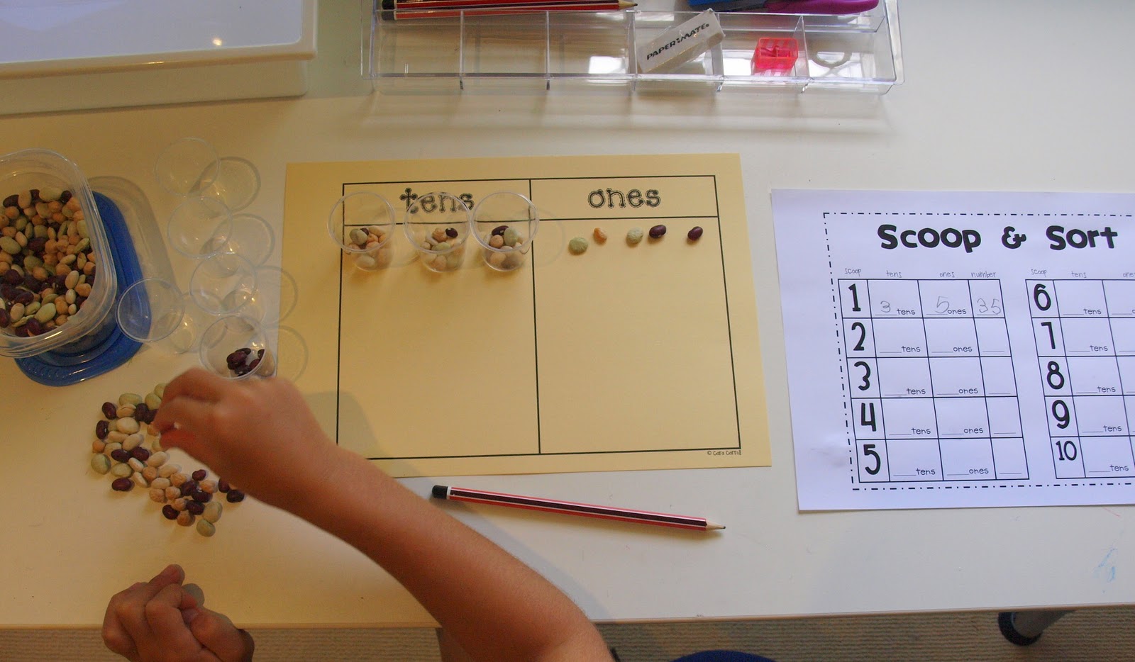 Place Value Scoop and Sort