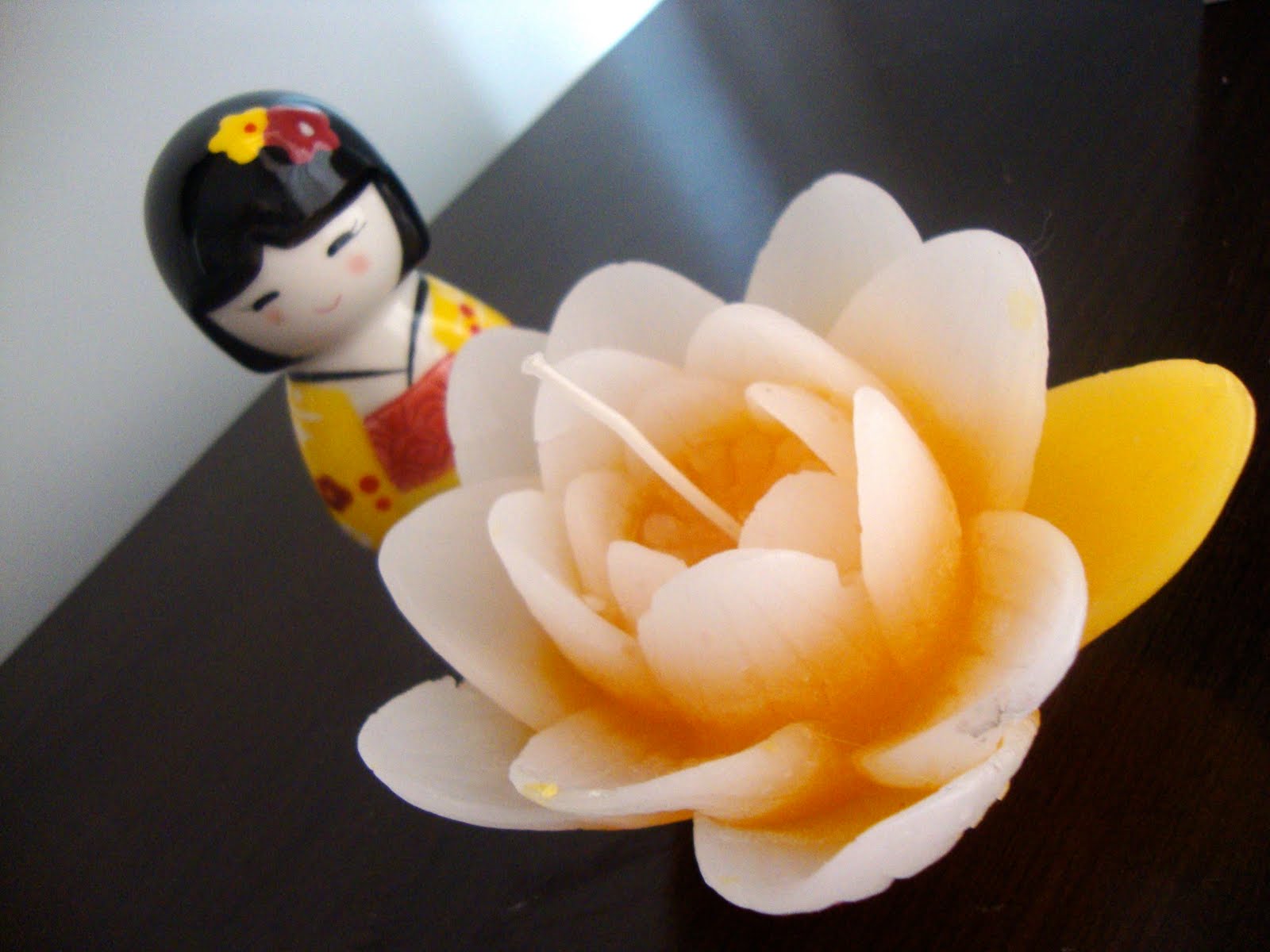 Velas Ponto de Luz: Vela de Flor de Lótus