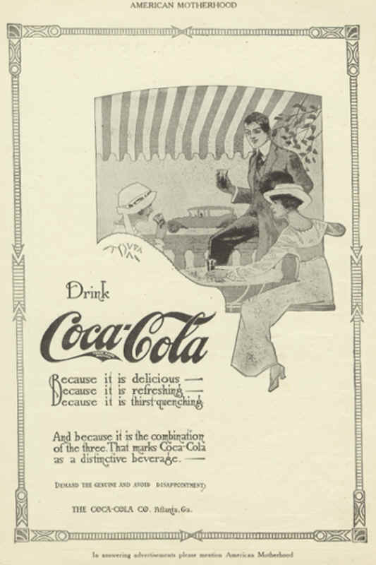 Aquellos viejos momentos: Coca-Cola posters 1911 - 1915