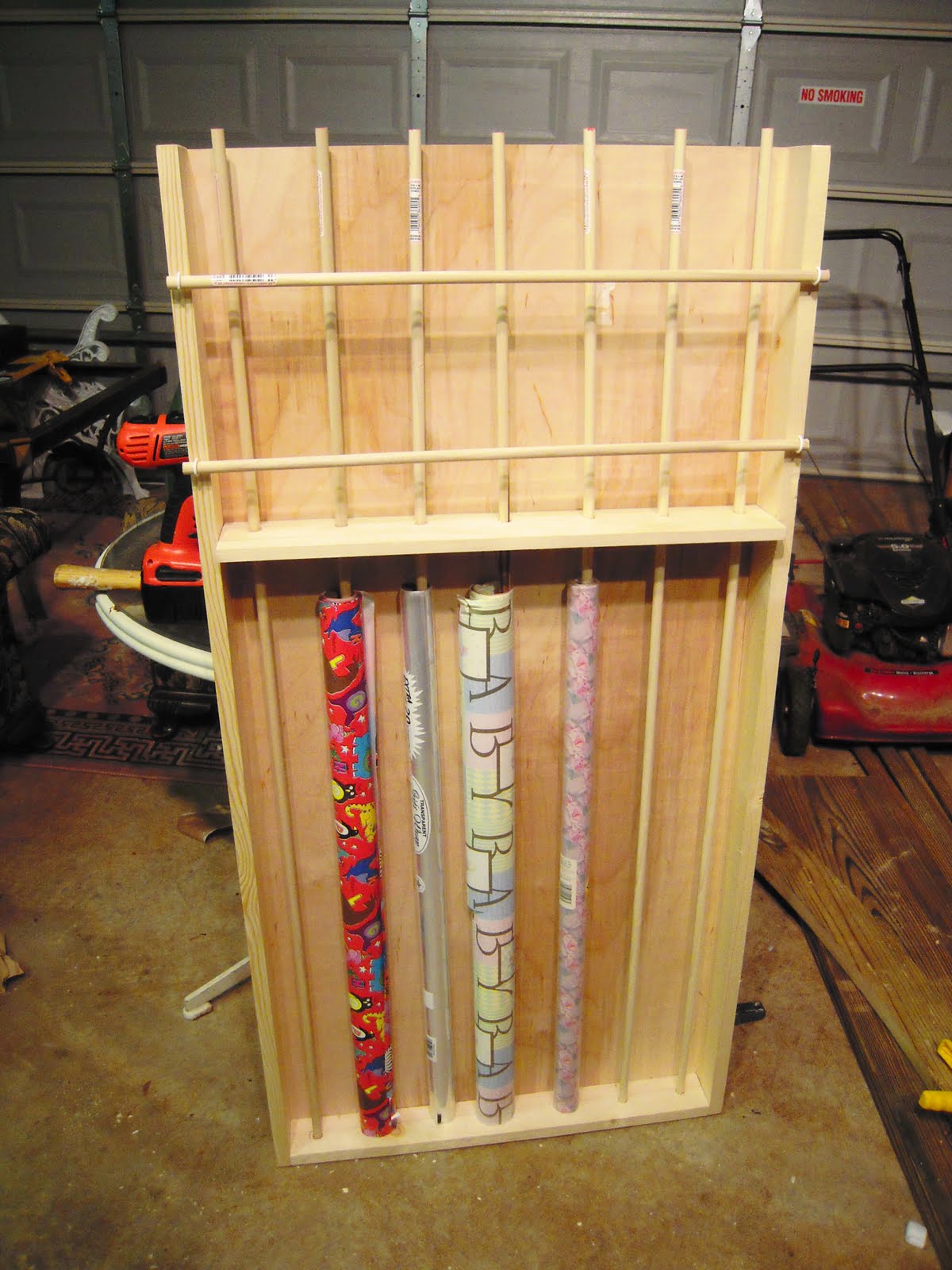 My Cottage Charm: That's a Wrap! How to Build a Gift Wrap & Ribbon Work ...