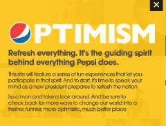 PEPSI Changes Logo to Coincide With Historic Age of Obama ...Update ...