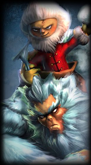 League of Legends Wallpaper: Nunu - The Yeti Rider