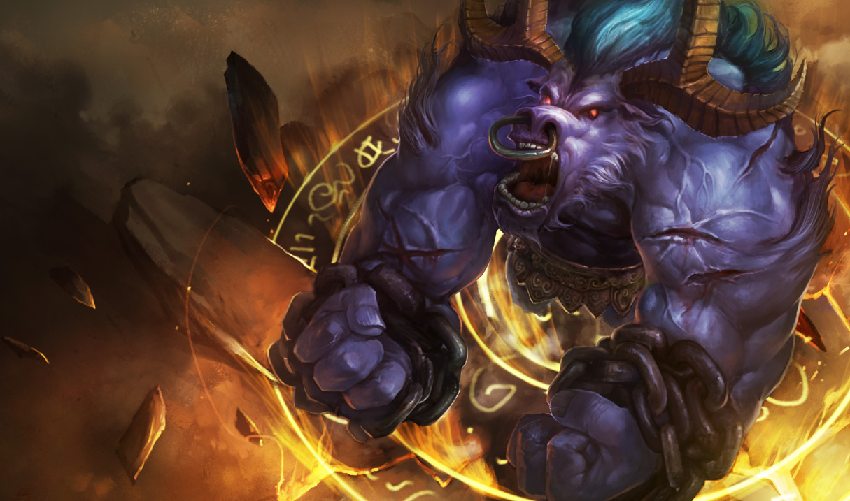 League of Legends Wallpaper: Alistar - The Minotaur
