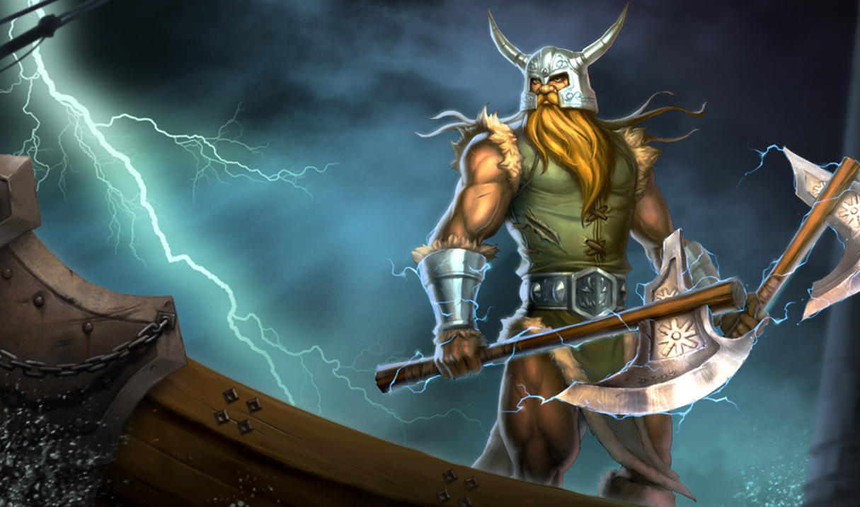 League of Legends Wallpaper: Olaf - The Berserker