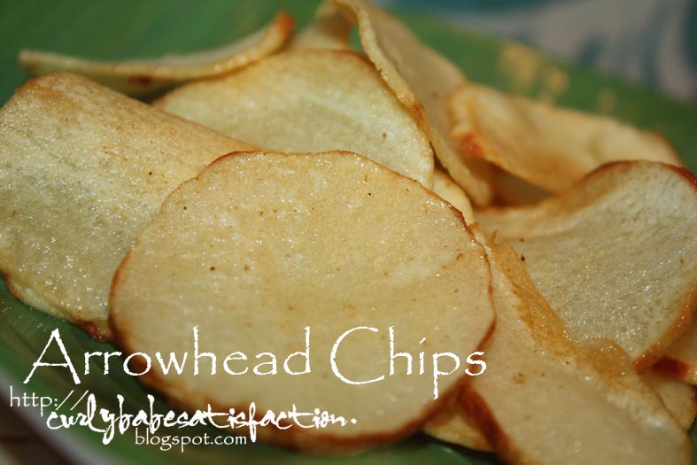 Curlybabe's Satisfaction: Arrowhead Chips - Kerepek China Arrowhead