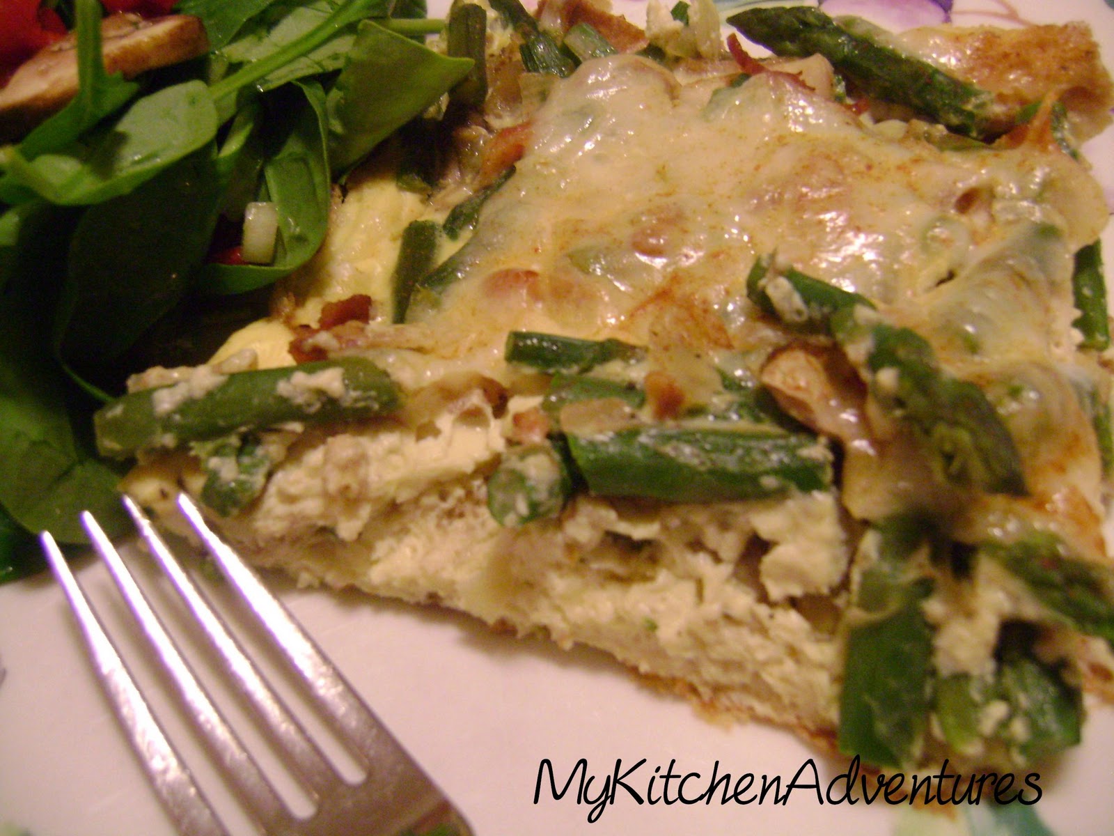Asparagus, Bacon and Cheese Stratta | Renee's Kitchen Adventures