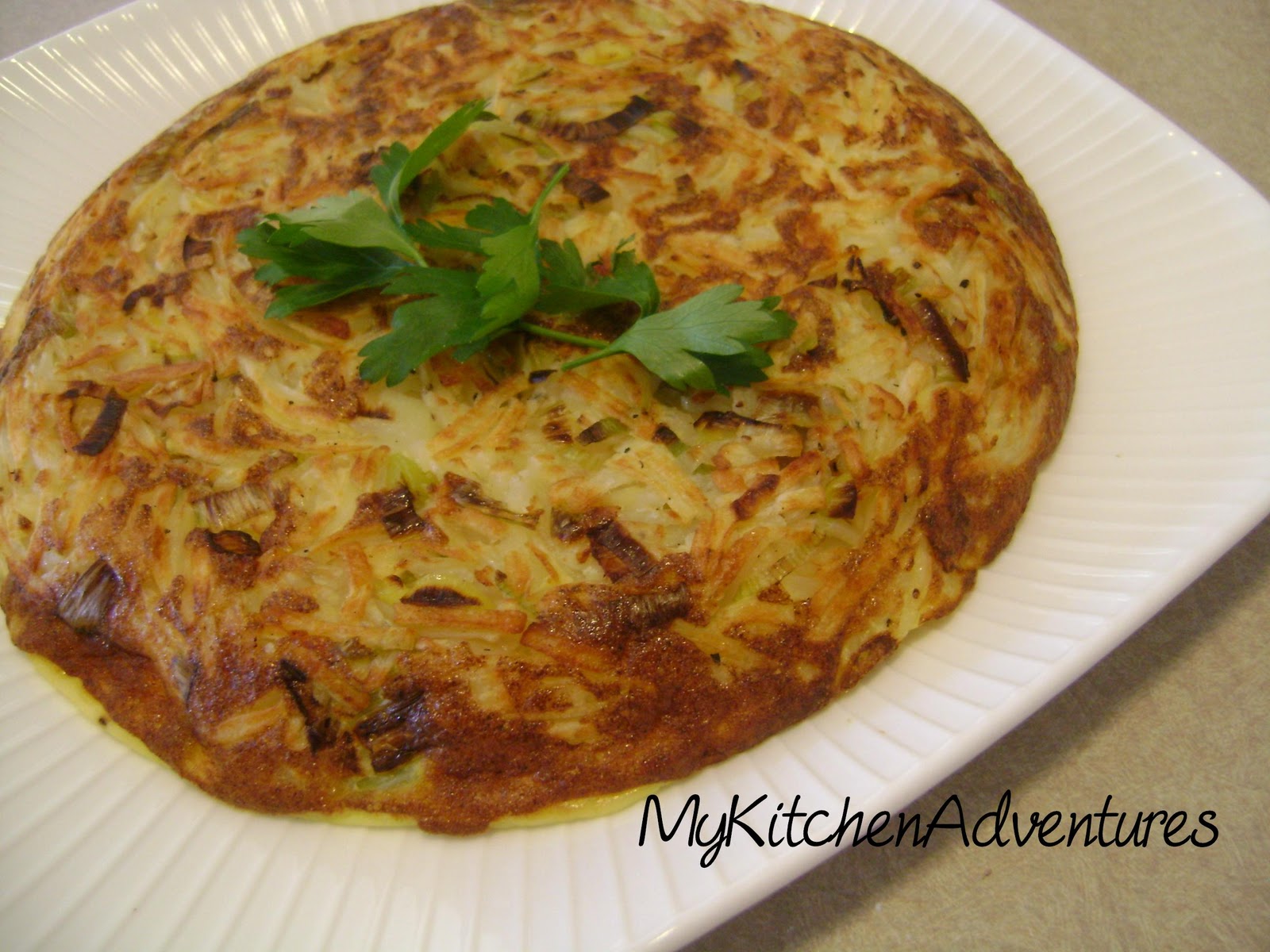 Potato-Leek Frittata | Renee's Kitchen Adventures