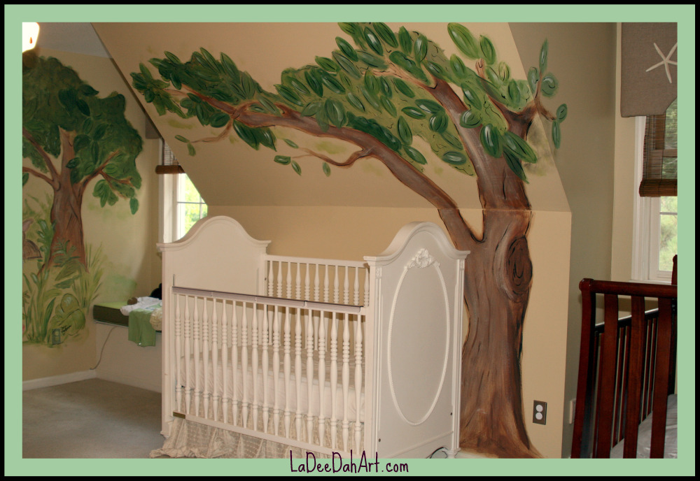 La Dee Dah Art: Velveteen Rabbit Mural